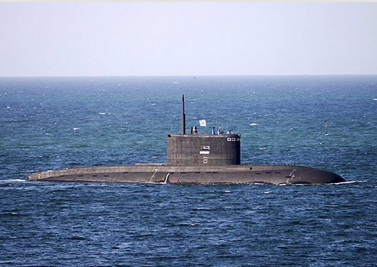 Exercițiu în cadrul brigăzii de submarine a Flotei ruse din Marea ...