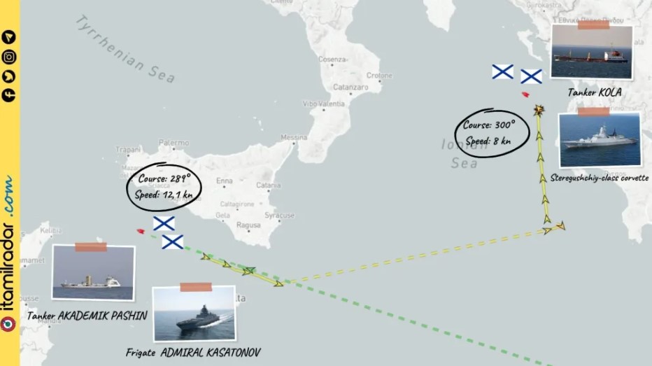 Rusia schimbă garda în Mediterană: Fregatele Flotei de Nord fac rocada ...